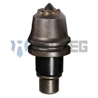 China Tungsten Carbide Core Barrel Bullet Teeth 25mm Head Diameter for Rock Bore Pile Augers and Coal Mining for sale