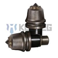 China Tungsten Carbide Core Barrel Bullet Teeth 25mm Head Diameter for Rock Bore Pile Augers and Coal Mining for sale