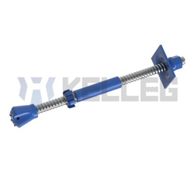 China Self-Drilling Anchor Bar for Soil Nailing - R-Thread 25mm to 51mm, T-Thread 30mm to 200mm Hollow Anchor Rod for sale