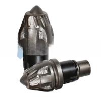 China 16-25mm Tungsten Carbide Bullet Teeth Drilling Picks for Mining and Quarrying with 43.5mm Shank Diameter for sale