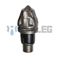 China High Durability Carbide Bullet Teeth for Coal Mining - 25mm Head Diameter, 223mm Total Height for sale