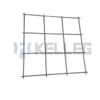 China Welded Steel Mesh 5-18mm Rebar Diameter with 100x100 to 200x200mm Grid Spacing for Concrete Reinforcement for sale