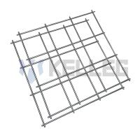 China Welded Steel Mesh 5-18mm Rebar Diameter with 100x100 to 200x200mm Grid Spacing for Concrete Reinforcement for sale