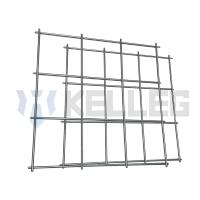 China High Strength Q235/Q195 Welded Steel Reinforcing Mesh - 5-18mm Rebar Diameter, 100-200mm Grid Spacing for Tunneling and Mining for sale