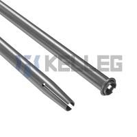 China Friction Split Set Anchor Bolt 33-46mm Mining Support with 100-165kN Load Capacity Galvanized for sale