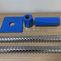 China Steel Bar System for Tunnel Support Refined Rolled Full Threaded Thread Bar Anchor Rod for sale