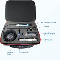 China USB Handheld ENT Endoscope 1080P SONY CMOS Sensor 2MP 200g Ergonomic Design for Medical Examination for sale