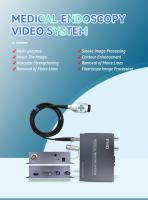 China 1080P 60FPS Endoscope Camera System HDMI SDI DVI CVBS Freeze Zoom for Hospital Veterinary Use for sale