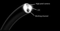 China Reusable Flexible Video Endoscope 3.5 Inch IPS HD Screen 1200mAh Battery for ENT Diagnostic Imaging for sale