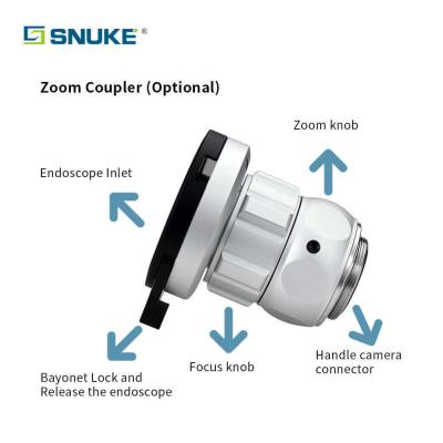 China 4K 8MP Endoscope Camera Coupler C-Mount Autoclave Safe Lens F18mm F4.0 for sale