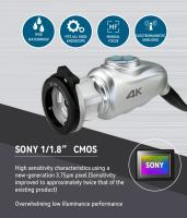 China S341 Medical Endoscope Camera Handle CMOS Sensor with Freeze AWB and Digital Zoom for sale