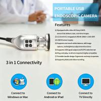China LN-S355 4K USB3.0 Endoscope Camera Handle 200g with Shortcut Buttons Plug and Play for PC Laptop for sale