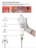 China Single Use Flexible Endoscope Disposable Flexible Scope For Clinical Examination Matched With Endoscope Main Unit for sale