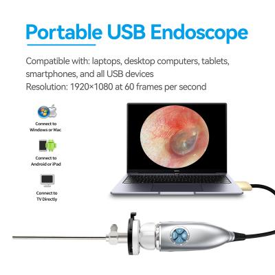 China 4K Endoscope Camera Portable USB Imaging System Compatible with Windows Mac Linux Android and iPad Featuring Shortcut Buttons for sale