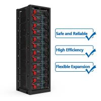 China 51.2V 1000Ah 51.2kWh LiFePO4 Lithium Battery Rack Type for Solar Energy Storage for sale
