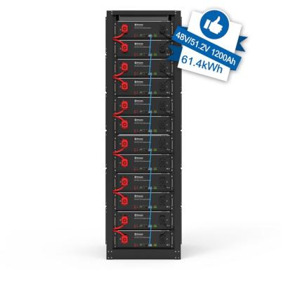 China 60kWh 48V 1200Ah LiFePO4 Lithium Ion Battery for Solar Energy Storage for sale