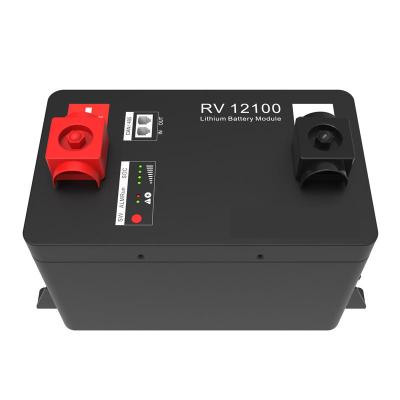 China 12V 100Ah LiFePO4 RV Lithium Battery 6000 Cycles 4 Year Warranty for sale