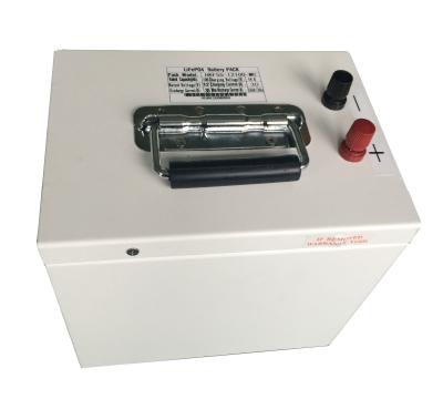 China 12V 100Ah LiFePO4 Battery Pack Large Capacity Rechargeable Lithium Battery High Temperature Performance for sale