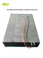 China 200Ah LiFePO4 Battery Pack 12V 2KWh Lithium Battery for Home Solar System for sale