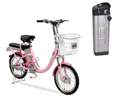 China 36V 10Ah LiFePO4 Battery Pack for Electric Bike 75x110x385mm for sale