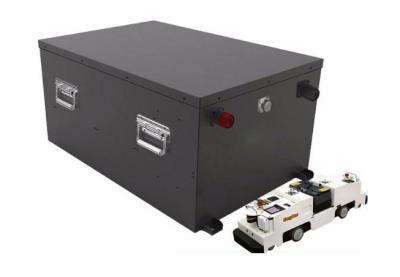 China 48V 300Ah Lithium Polymer Battery High Energy Density for AGV Vehicle for sale