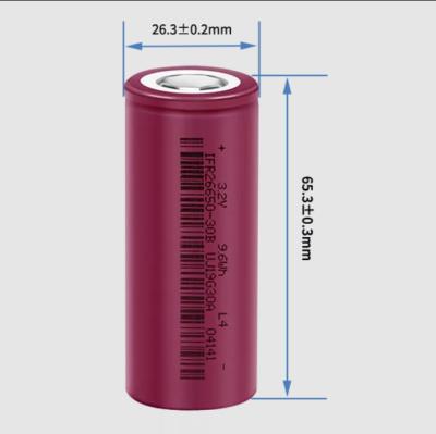 China LiFePO4 Battery Cell 26650 3.2V 3000mAh 10C High Power Discharge for sale