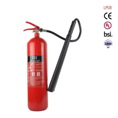 China SAFEWAY 5kg CO2 Fire Extinguisher CK45 Steel 167bar Portable SWCO-05 for sale