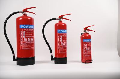China Steel Dry Chemical Fire Extinguisher 14bar Working Pressure -30°C to +60°C for sale