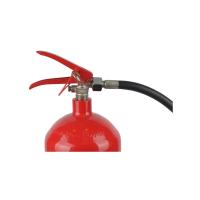 China 5kg CO2 Fire Extinguisher 27 Bar Test Pressure 140mm Brass Valve Carbon Steel Cylinder for sale