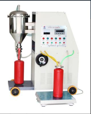China Automatic Stainless Steel Fire Extinguisher Refill Machine 2.2kw 100kg/h for sale