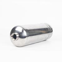 China Red Empty Fire Extinguisher Cylinder 15MPa 5L Stainless Steel Firefighting Tank for sale