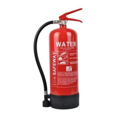 China Stainless Steel Carbon Steel Water Based Fire Extinguisher 9L 14bar for sale