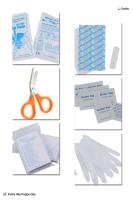 China 20x10cm Compact First Aid Bag with 41-Piece Medical Supplies - 600D Material, CE & ISO Certified for sale
