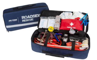 China 20x10cm Compact First Aid Bag with 41-Piece Medical Supplies - 600D Material, CE & ISO Certified for sale