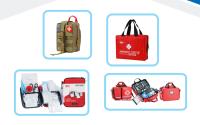 China SafewayFire SW First Aid Kit Bag 41-Piece Emergency Medical Kit with 5x5cm Wound Pad and 600D Material for sale