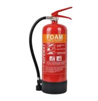 China Stainless Steel 10L Foam Fire Extinguisher BSI EN3 Certified with Safety Valve and Discharge Hose for sale