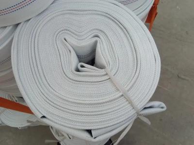 China 30m Rubber Fire Hydrant Hose with 2.5 Inch Diameter and 20 Bar Pressure Rating - Aluminum Coupling for sale