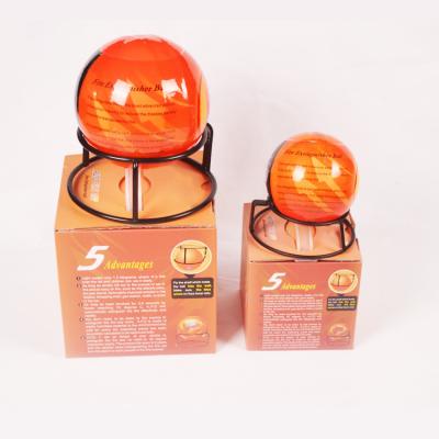 China 6 Inch Automatic Fire Extinguisher Ball with 0.8kg ABC Dry Powder and ≤3s Reaction Time for Home and Office Safety for sale