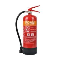 China CE Certified Steel Foam Fire Extinguisher 6L 9L 10L 12L High Pressure with Wall Bracket for sale