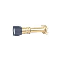 China 90L/min Fire Hydrant Nozzle 2.5 Inch NPT Thread Aluminum Alloy BSI EN3 ISO Certified for sale