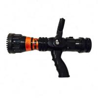 China Aluminum Alloy Fire Hydrant Nozzles 2.5 Inch NPT Thread with 90L/min Flow Rate for Industrial Firefighting for sale