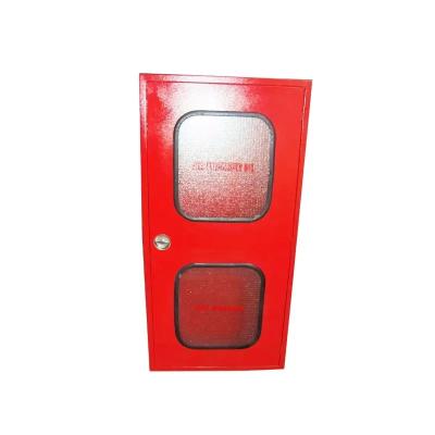 China Wall Mounted Fire Hose Cabinet Silver Color Heavy Duty Large Capacity Industrial Use CE ISO Certified for sale