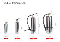 China Stainless Steel Non-Magnetic Fire Extinguisher 1.0-1.2mm Thickness with CE/UL Certification for sale