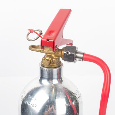 China Non Magnetic CO2 Fire Extinguisher Aluminum Alloy 25bar 2L to 50L for sale