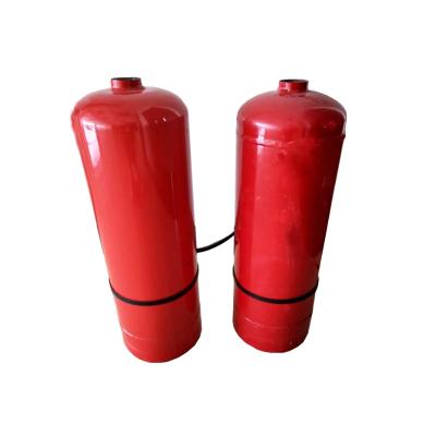 China ABC Empty Fire Extinguisher Cylinder 5L Capacity 15MPa Pressure Red Steel Container for Fire Safety Systems for sale
