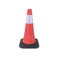 China EVA Traffic Safety Cone 50cm 70cm 90cm with Reflective Strips - CE & ISO Certified Road Safety Equipment for sale
