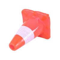 China Windproof Traffic Safety Cone 50cm/70cm/90cm with Reflective Bands and Built-in Lamp for Road Construction for sale
