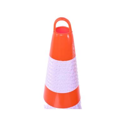 China Weather Resistant Traffic Safety Cone with Weighted Base - 50cm to 100cm Sizes, 0.4kg to 5kg Weights, CE & ISO Certified for sale