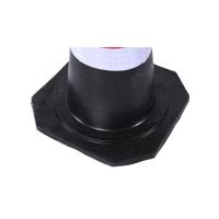 China 50cm Rubber Traffic Safety Cone with Reflective Strips - 0.6kg to 5kg Weight Options for Road Work and Construction for sale