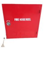 China Silver Open Type Fire Hose Cabinet SWHR - Custom Sizes, CE & ISO Certified, 100 Hose Capacity, Wall Mounted Fire Protection for sale